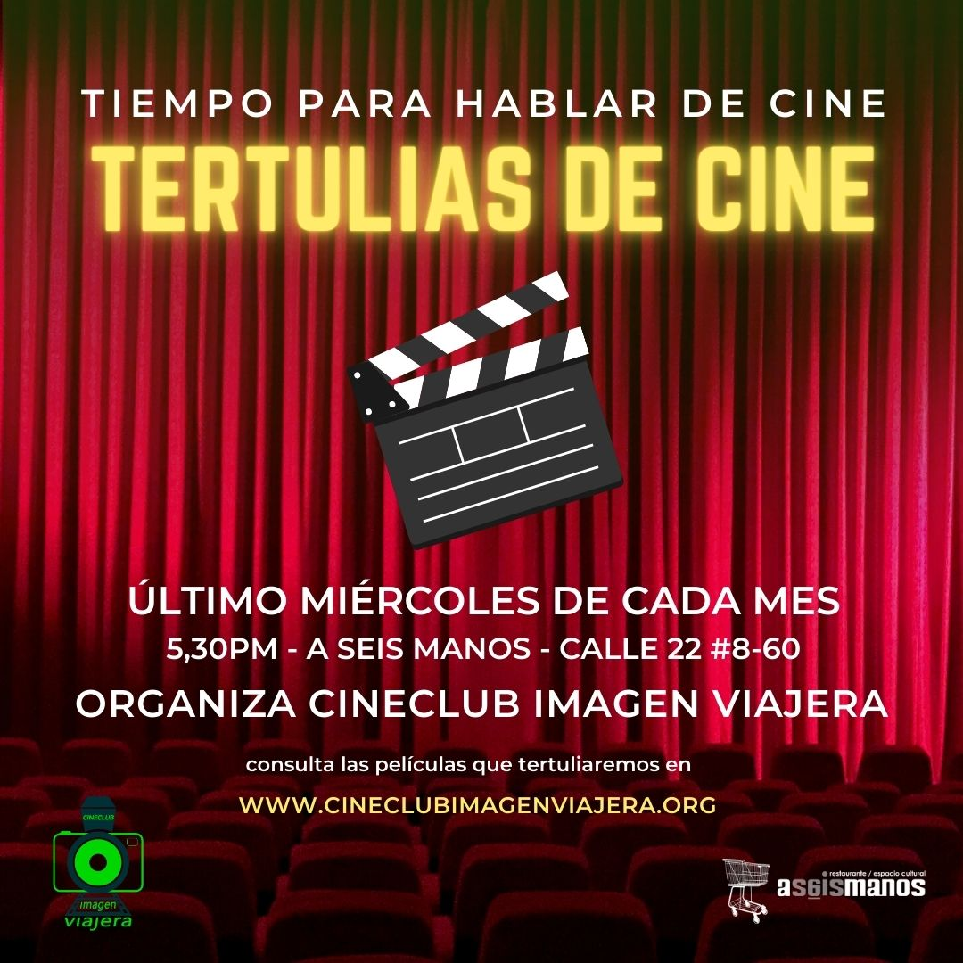 En febrero iniciamos nuestras tertulias mensuales!! - cineclub imagen viajera